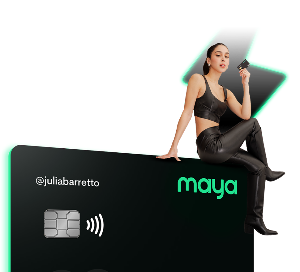 Pink Glitter Edition Maya Card